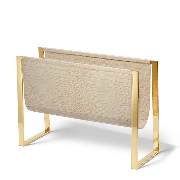 Classic Crocodile Magazine Rack – Studio D Decor Qa